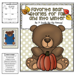 1st Grade Hip Hip Hooray!: Favorite Bear Stories for Fall and Winter