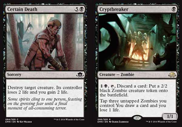 Magic the Gathering Adventures: Eldritch Moon Set Review - Black