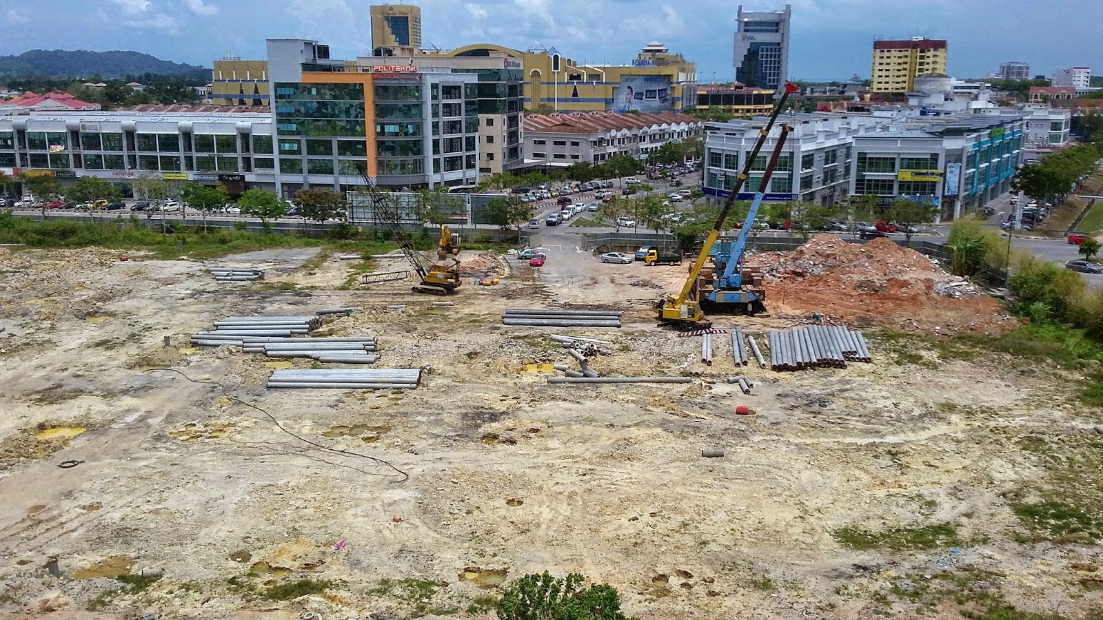 *The KUANTAN blog*: The construction of Kuantan City Mall