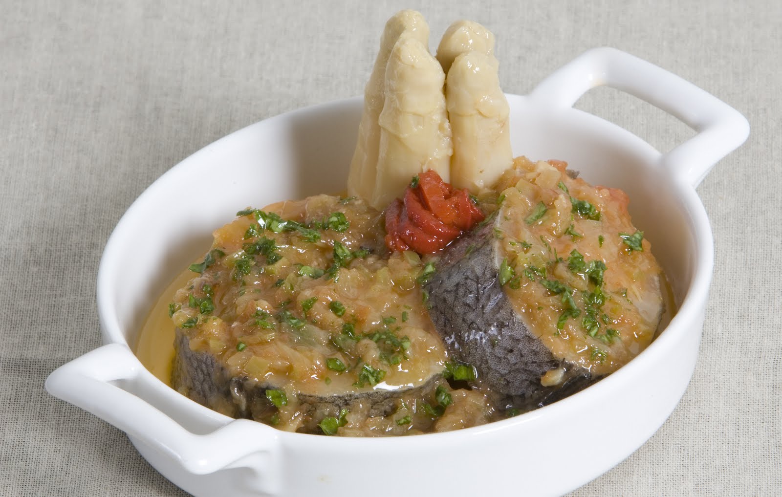 Merluza a la cazuela - Recetas de Pescados y Mariscos