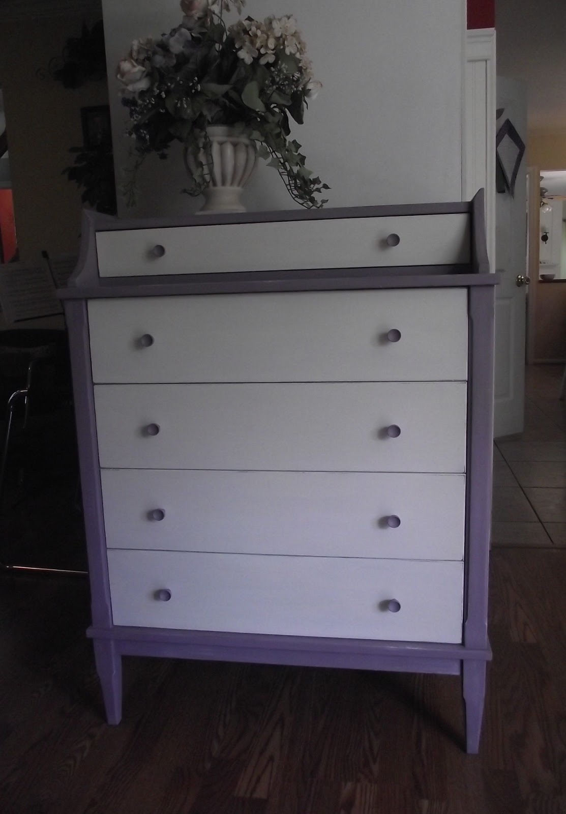 Great Bday!: Purple Lady's Dresser