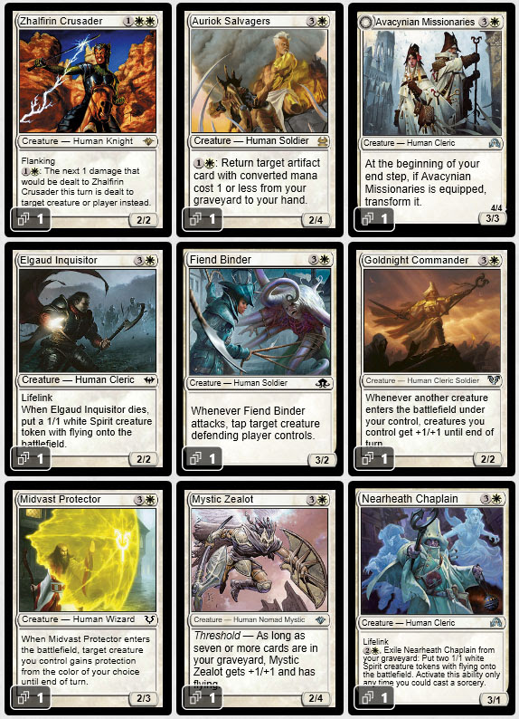 Magic the Gathering Adventures: [Legacy] White Humans from Innistrad ...