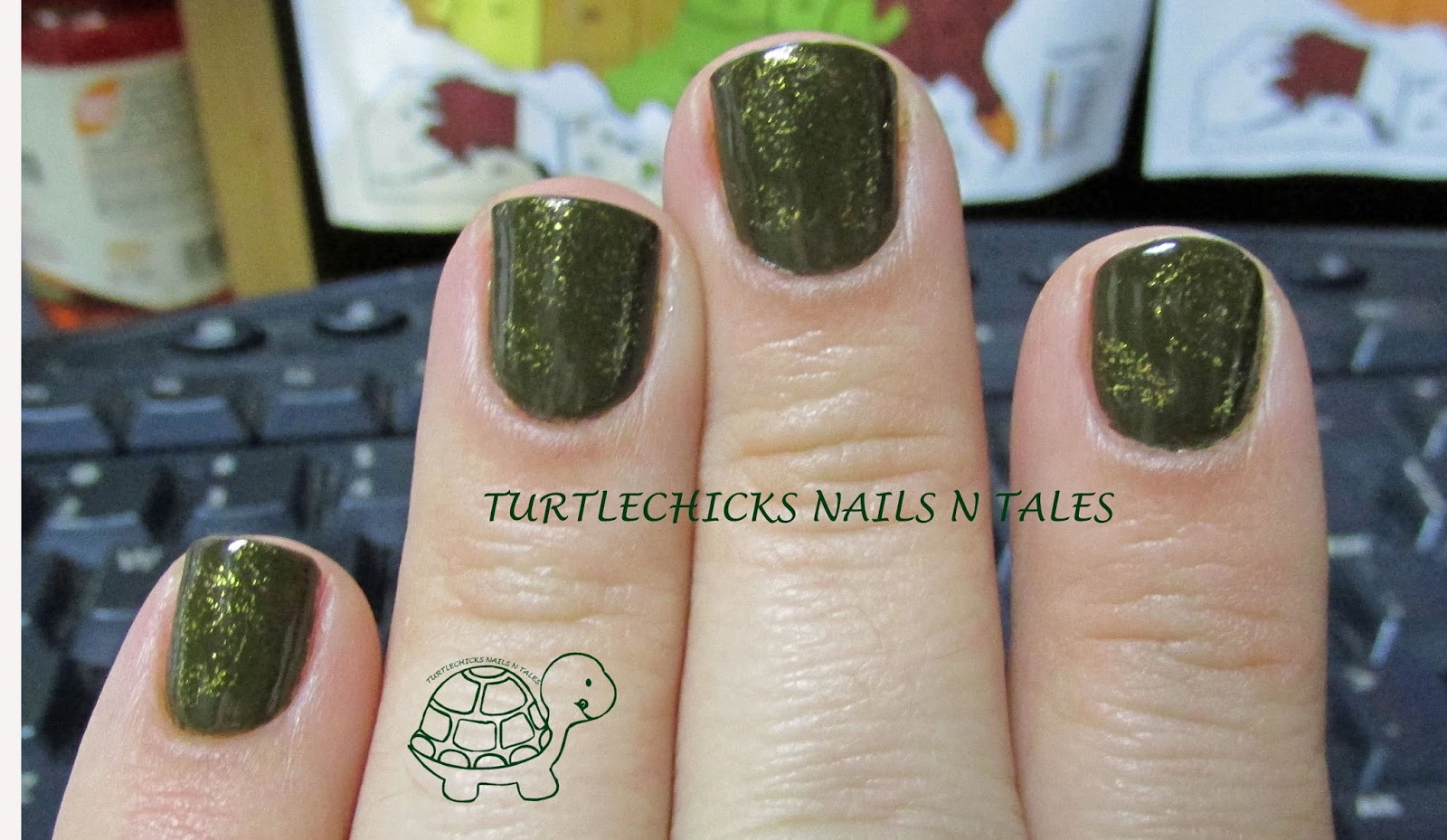 Turtlechick's Nails N Tales: Swamp Thing