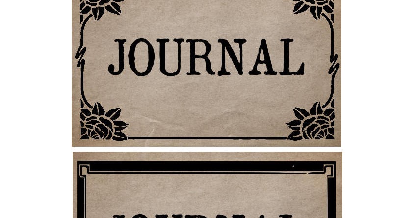 Create with TLC: Printable Journal Labels...