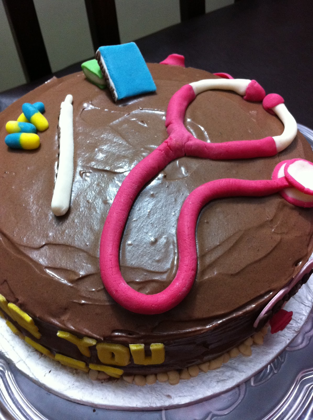 My Passion For Cooking: Doctor Themed Cake