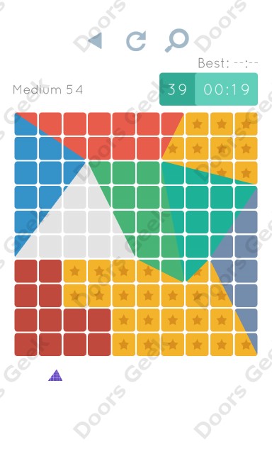 Blocks & Shapes [Medium] Level 54 Solution ~ Doors Geek