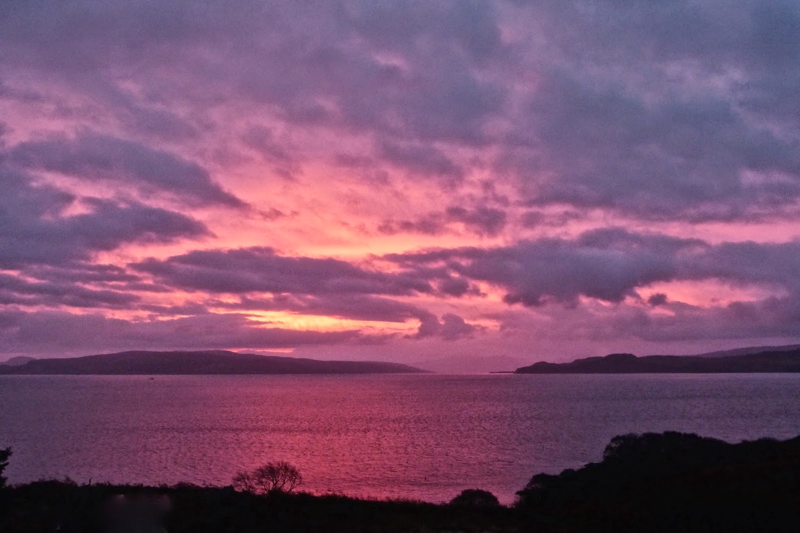 A Kilchoan Diary: A Five Minute Dawn