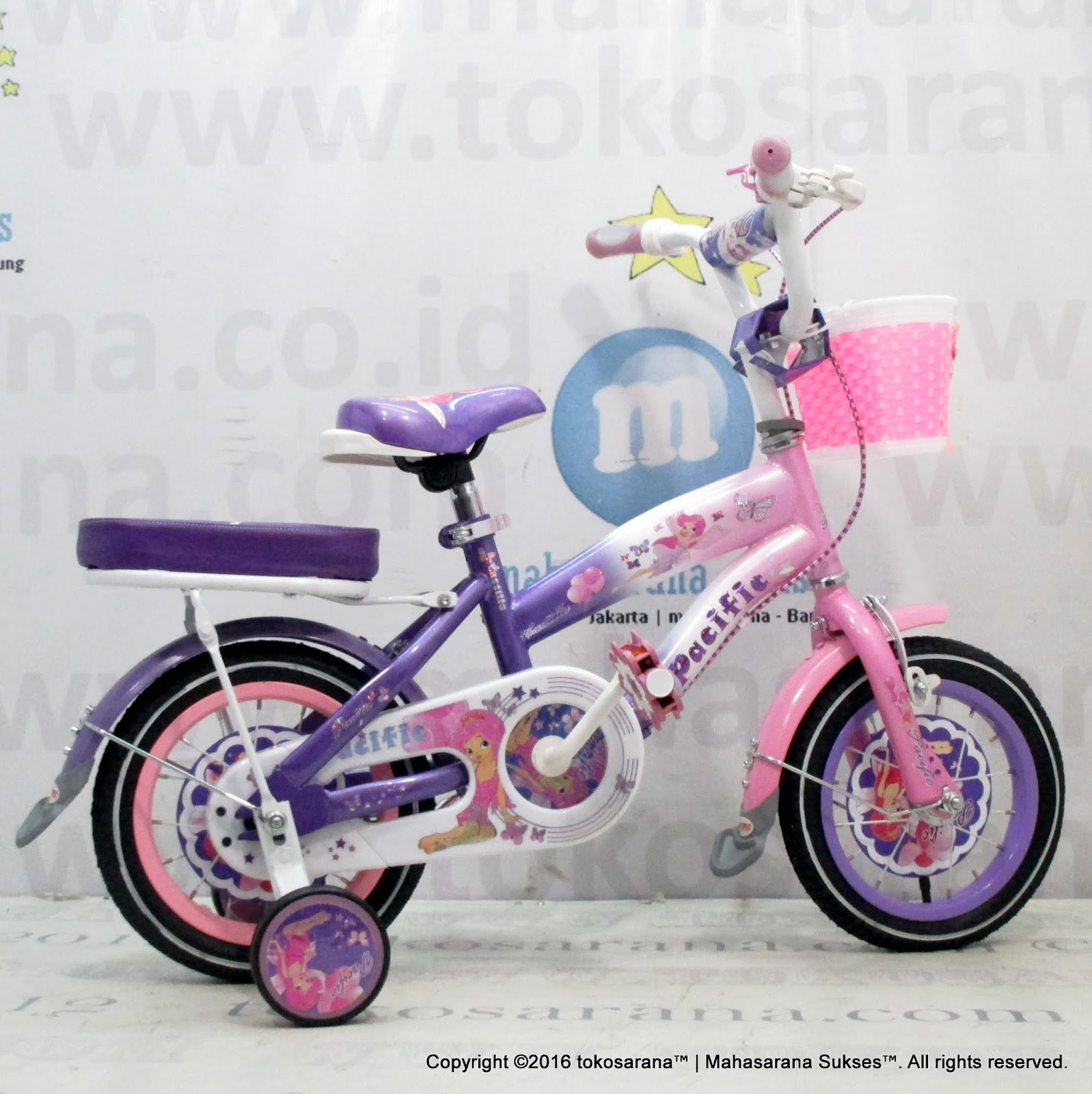 Mester Lifestyle: Pacific Castilla Sepeda Anak Perempuan 12 Inci