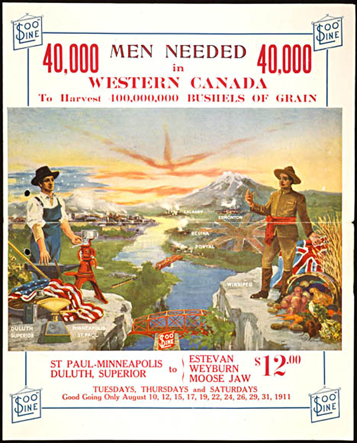 Canadian Immigration Poster