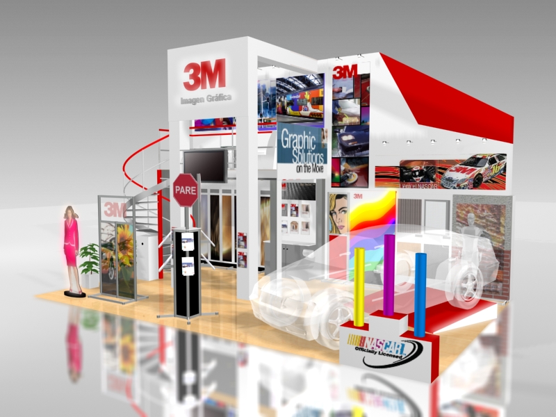 Juan Del Aguila: Stand 3M - Grafinca 2011