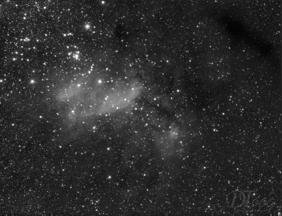 Blog do Delberson: Nebulosa do Camarão (Prawn Nebula) - IC 4628