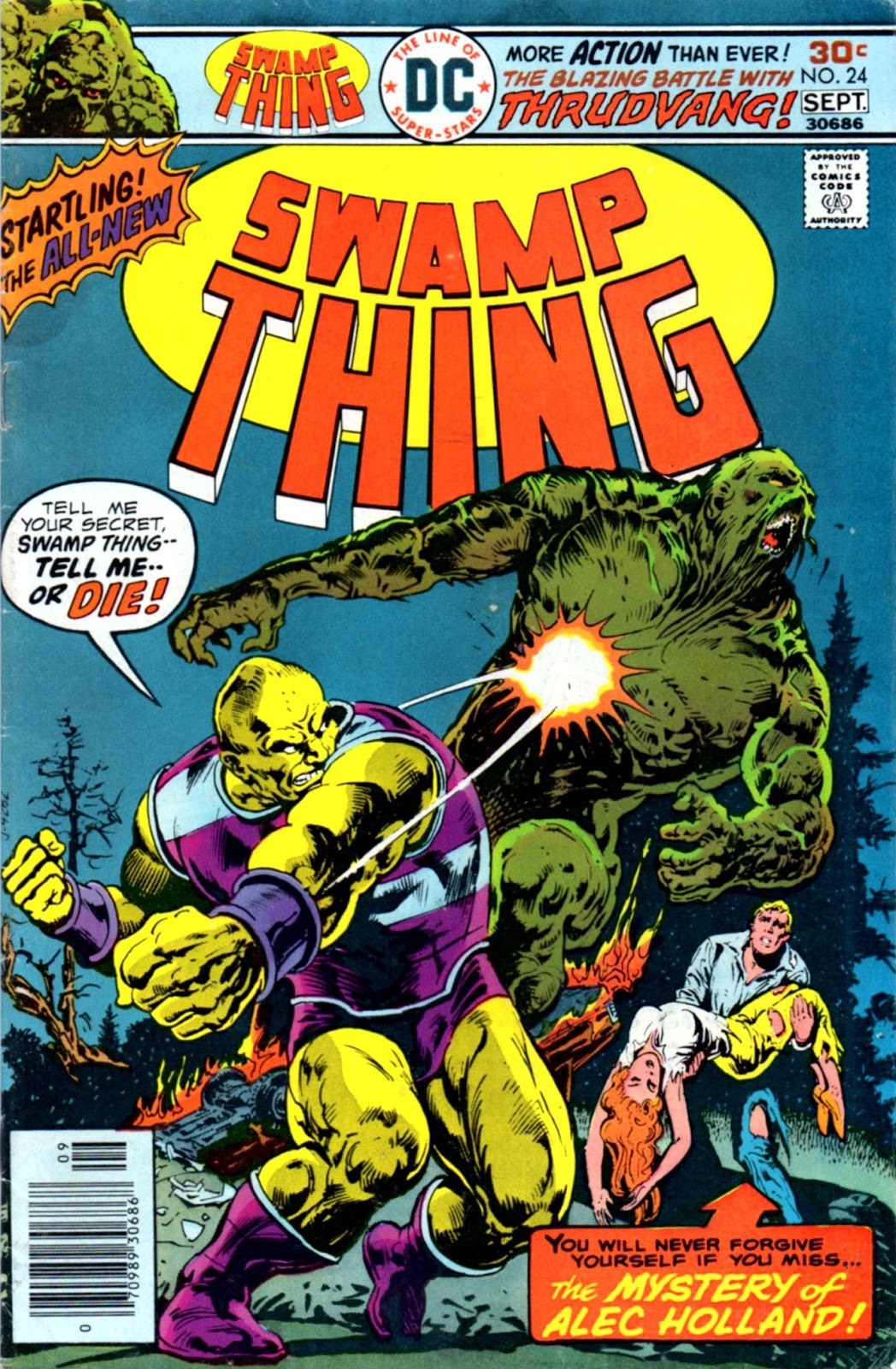 CRIVENS! COMICS & STUFF!: THE ORIGINAL SWAMP THING COVER GALLERY - PART ...