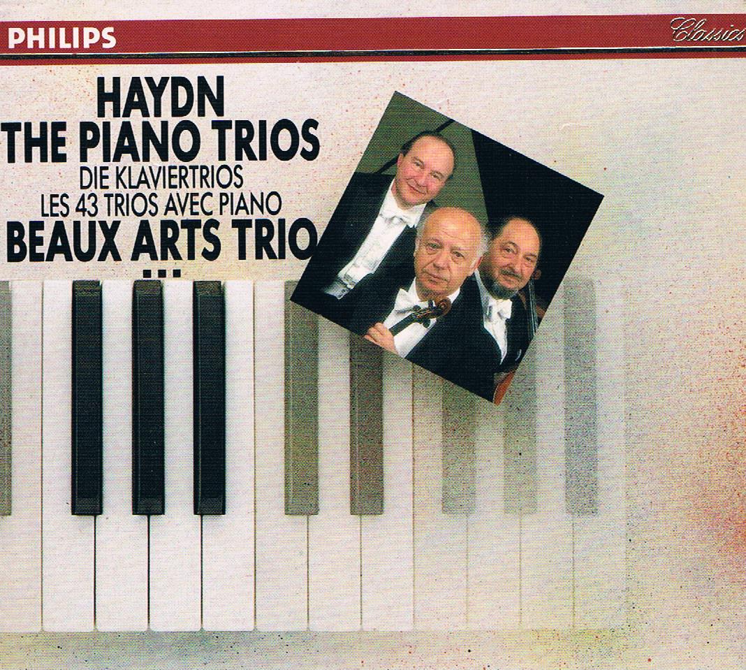afina tus oidos: Haydn Les 43 trios avec piano Beaux Arts Trio 1970/78