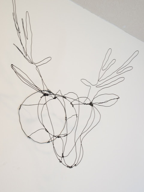 my scandinavian home: Monday DIY: Stag wall hanging