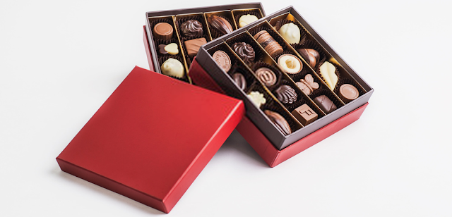 Chocolate boxes available in a vast range shapes and sizes