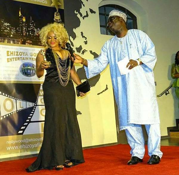 Busty actress Cossy Orjiakor got her first International Awards