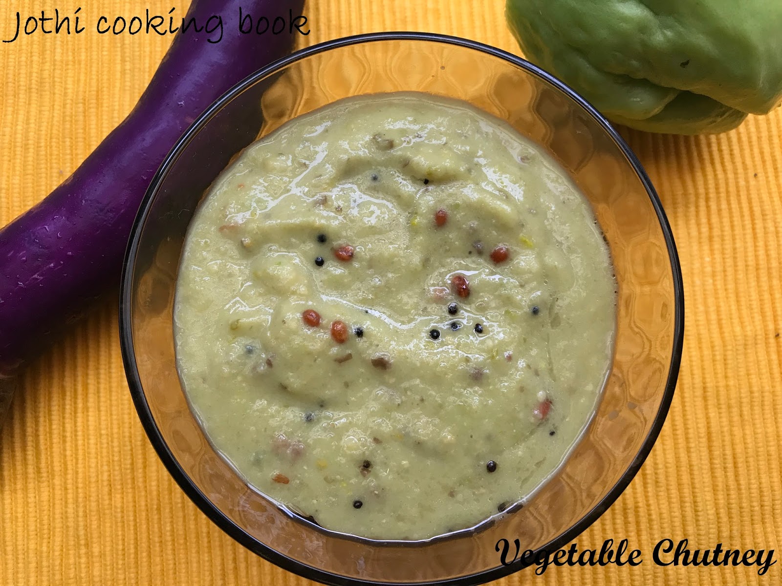 Jothi Cooking Book: Vegetable Chutney