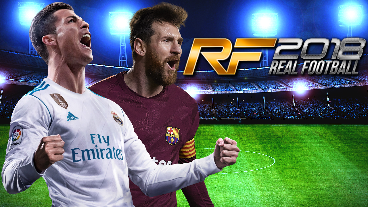 REAL FOOTBALL 2018 ACTUALIZADO ANDROID OFFLINE NUEVO MENÚ INTERFAZ Y LIGAS