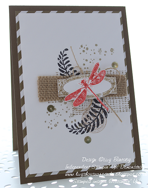 Lizy's House Of Cards: An Awesomely CASEd card!