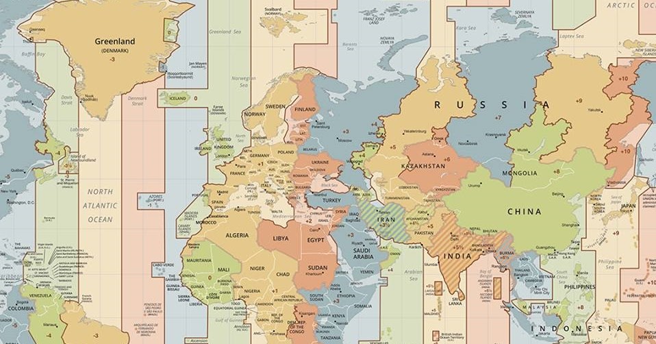 DERIVED: It Takes 26 Hours for the New Year to Encompass all Time Zones