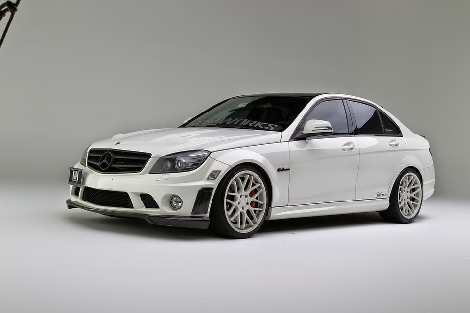 Mercedes-Benz W204 C63 AMG on Vertini Concave Magic | BENZTUNING