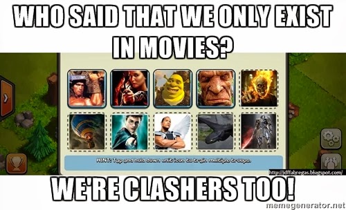 Jan Daryl Fabregas: Clash of Clans Meme