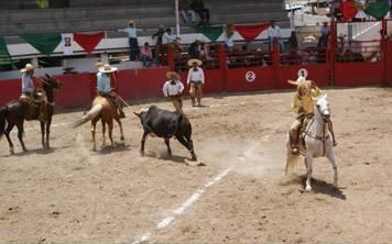mundo charro: suertes charras: terna en el ruedo (LC y PR)*