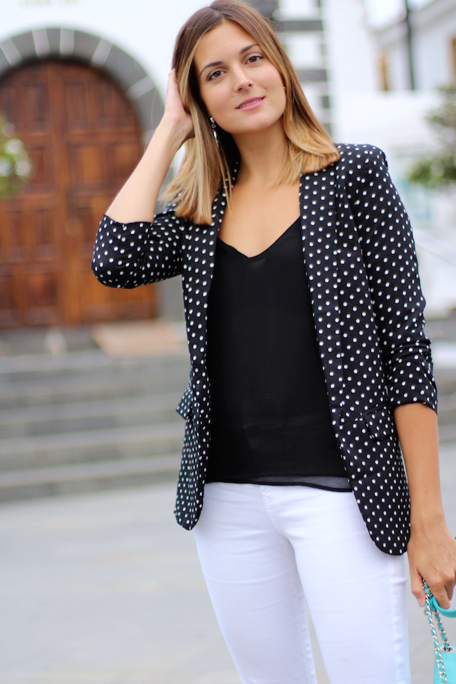 Marilyn's Closet - FASHION BLOG: DOTS BLAZER