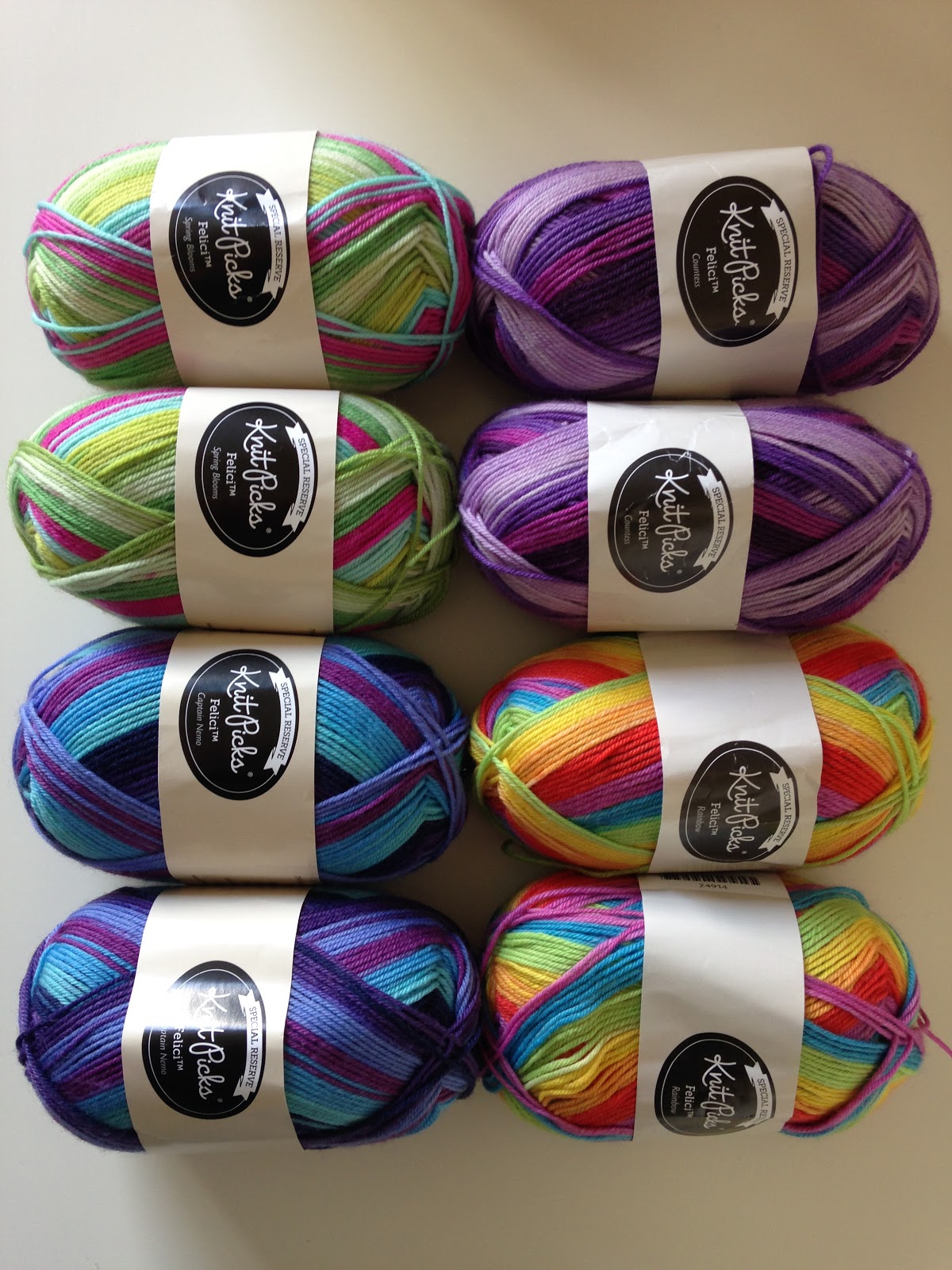 Vikki Bird Designs: FO Friday: Captain Nemo socks (Knit Picks Felici ...