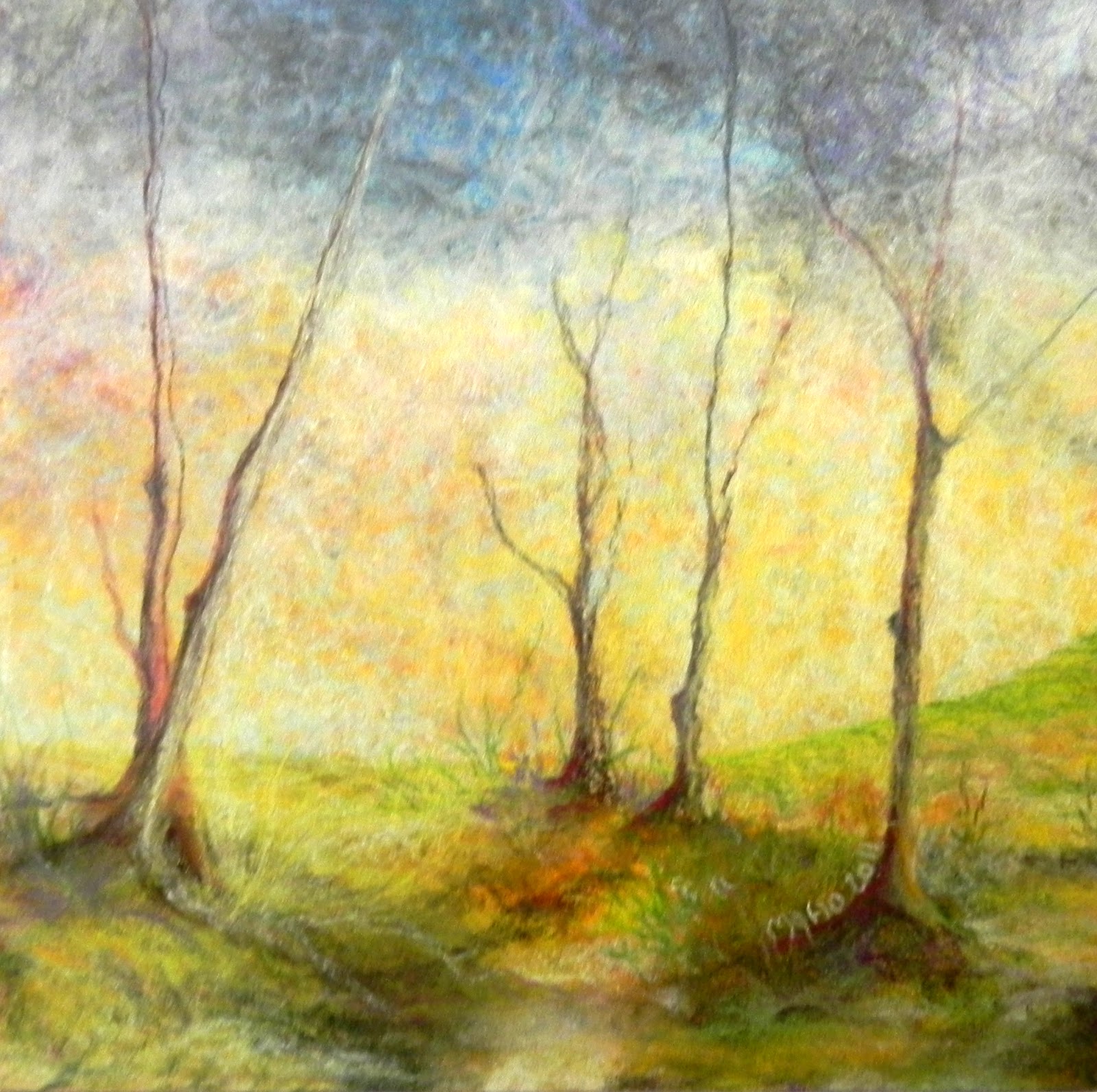 MAHO: graveur taille douce sur cuivre.: Pastels secs