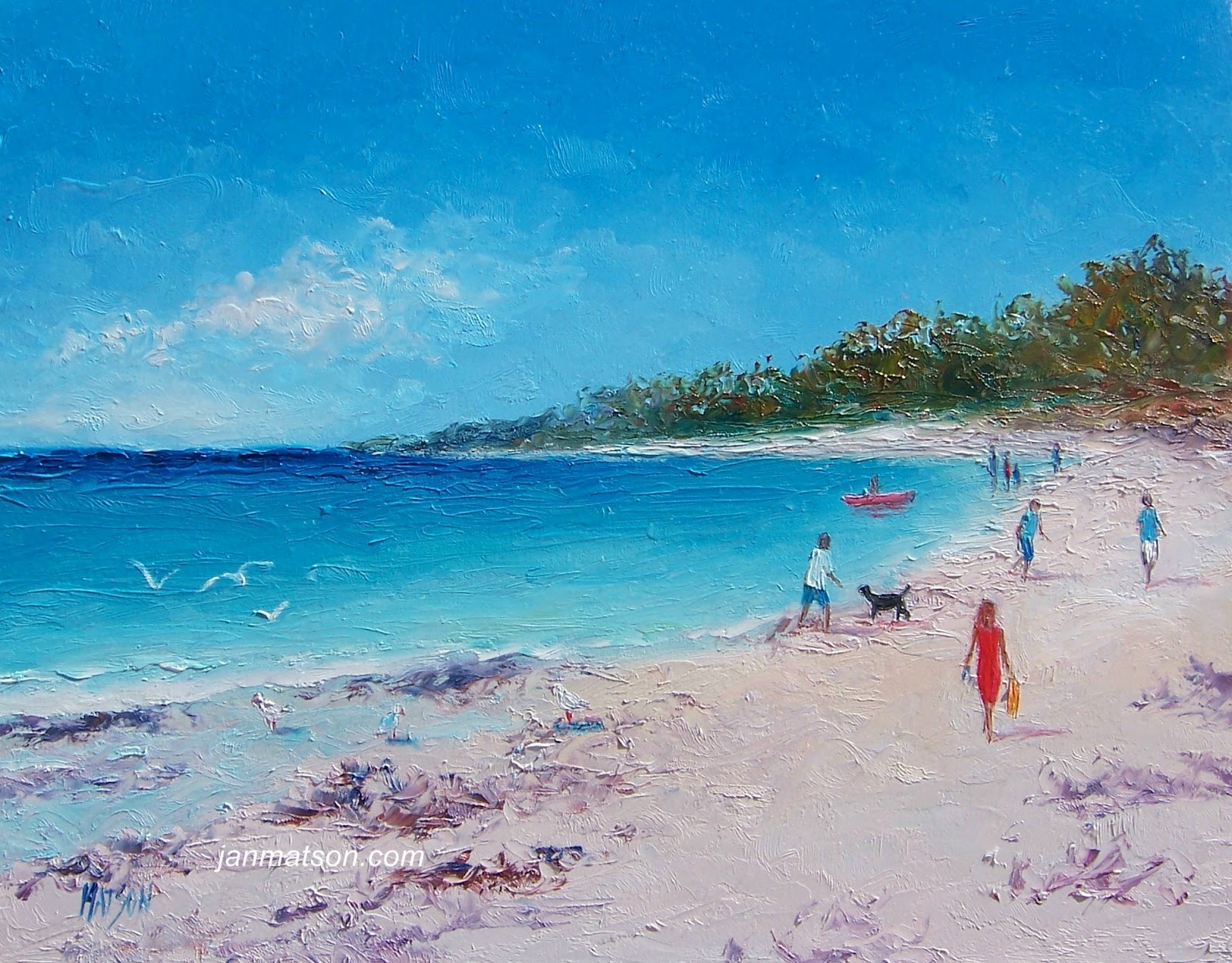 Jan Matson Art: Sun drenched Days