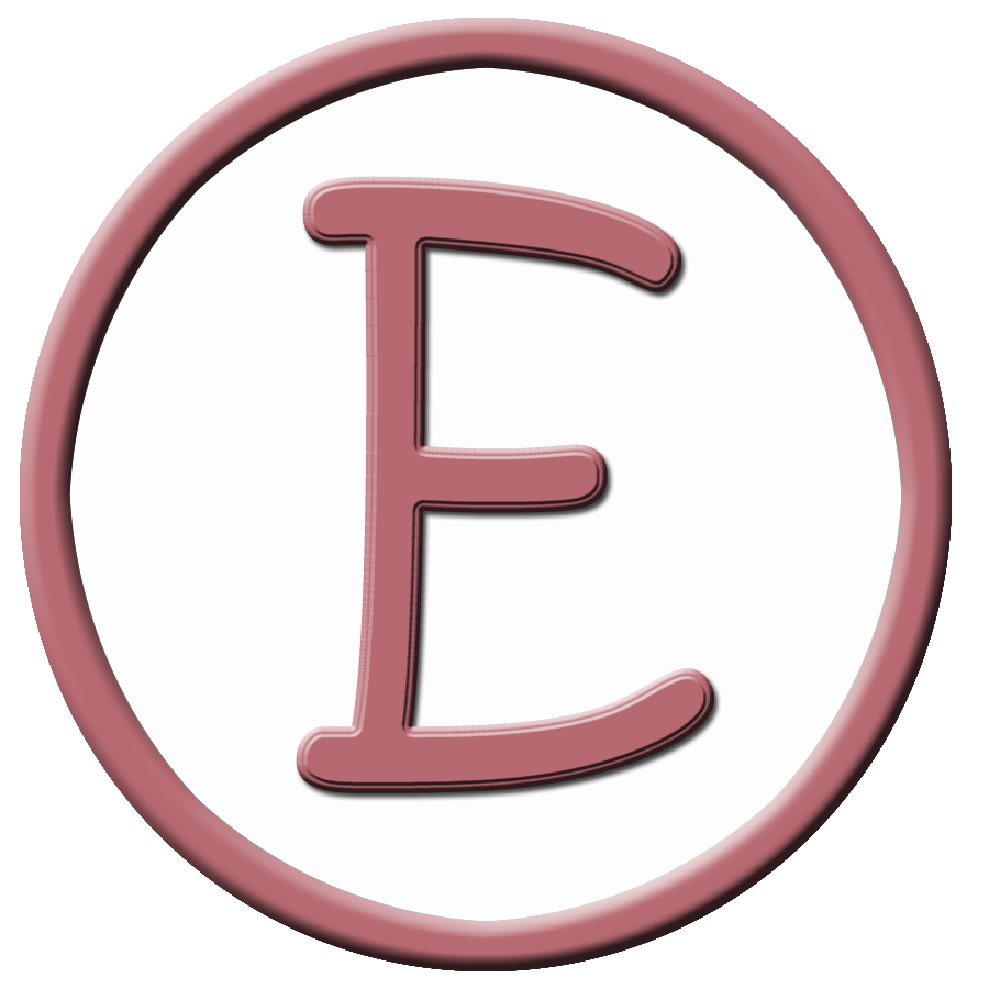 ® Colección de Gifs ®: LETRAS MAYÚSCULAS EN CÍRCULO DE COLOR ROSADO