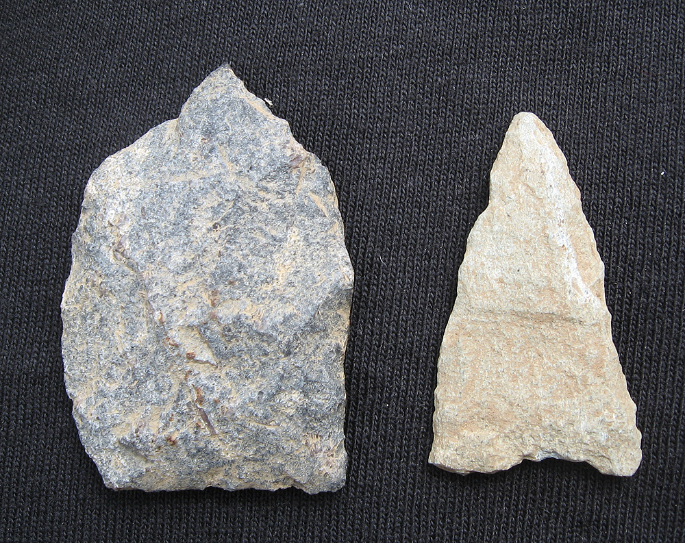 Rock Piles: Spring arrowhead finds