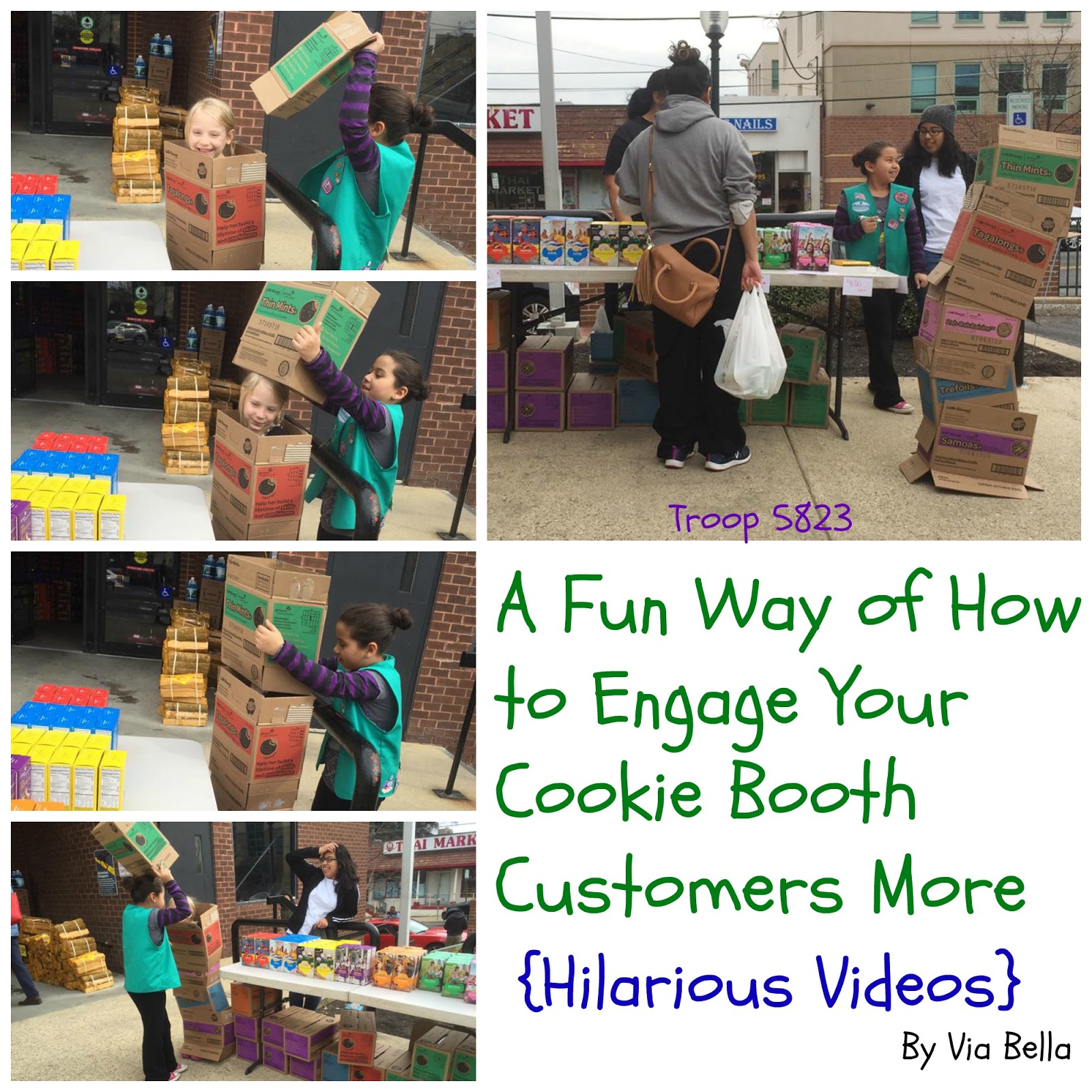 Via Bella: A Fun Way of How to Engage Your Cookie Booth Customers More