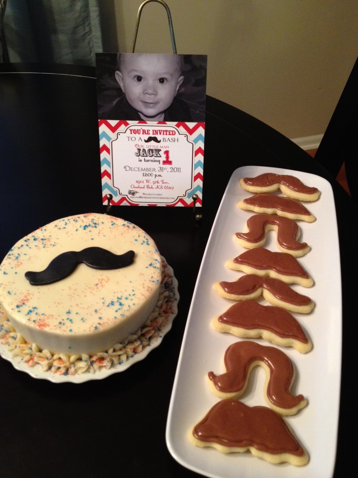 Sister's Baking Co.: 1st Birthday Mustache Bash!