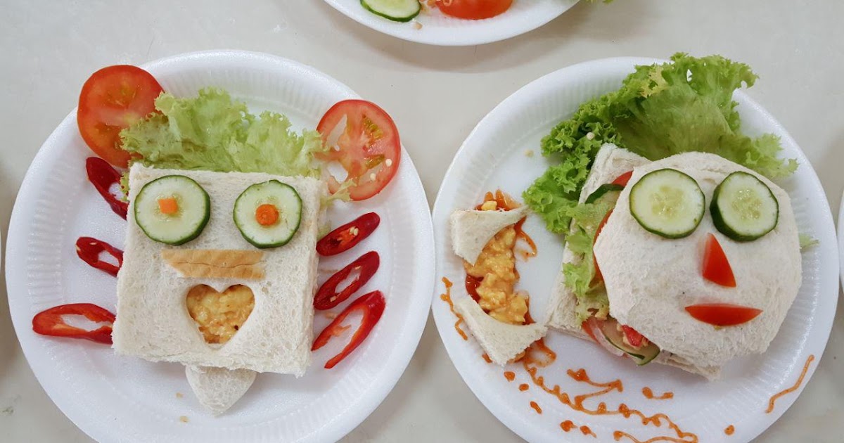 Lakaran Reka Bentuk Makanan Sandwich - MileyknoeJenkins