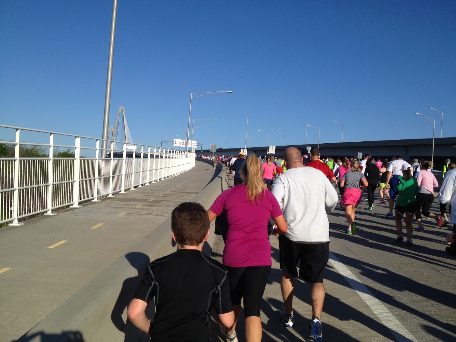 Moore On Running: Running the Bridge with My Son (his first 10K)