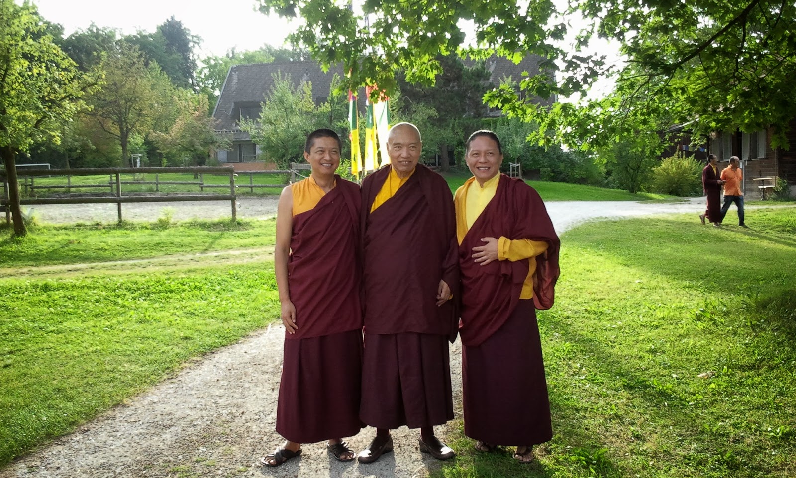 RIGON TASHI CHOELING MONASTERY: His Eminence Namkha Drimed Rabjam Rinpoche