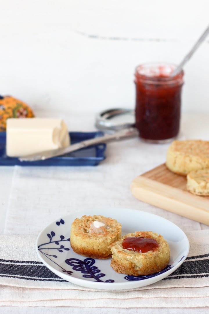 Always With Butter: English Crumpets