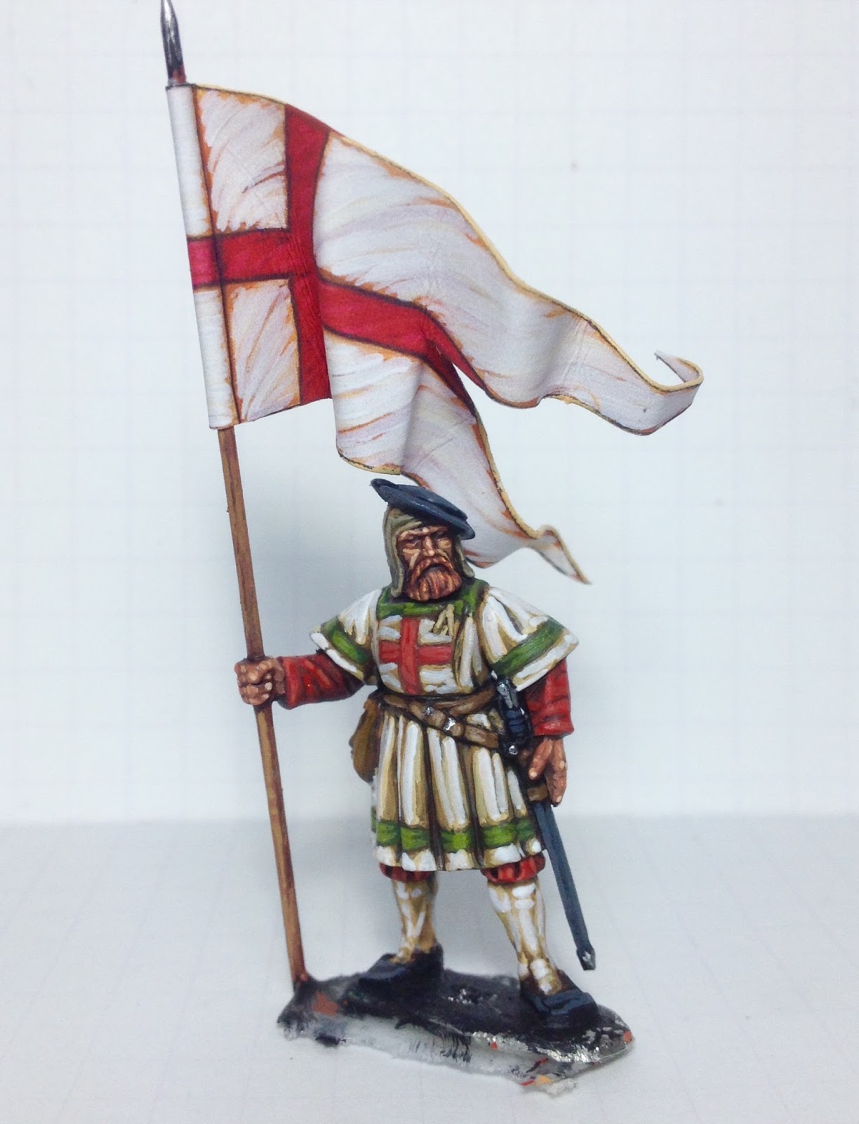 Army Royal: Tudor sculpting conversions & first foray into casting