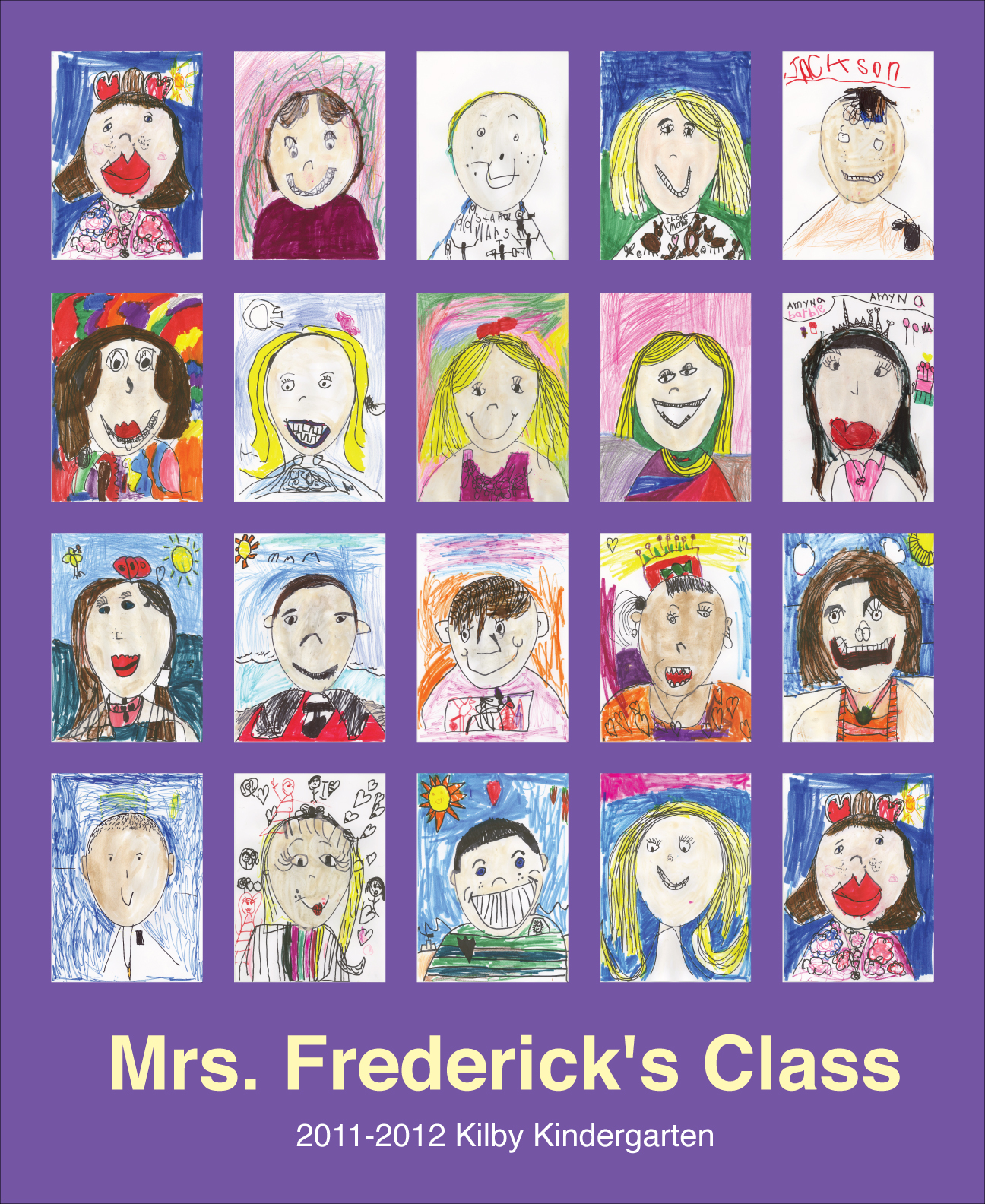 Mrs. Frederick's Kindergarten: Creating a Class Poster
