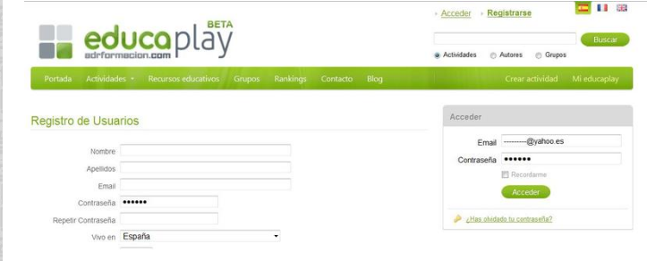 Tecnología educativa : Educaplay