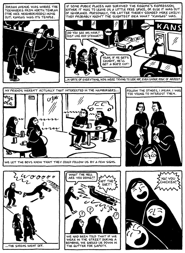 Read Persepolis 1, Section 15: The Cigarette, Page 110