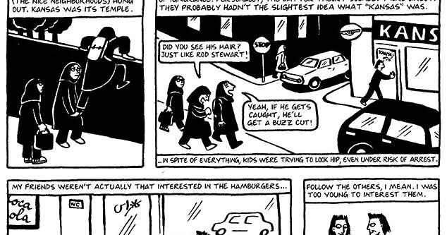 Read Persepolis 1, Section 15: The Cigarette, Page 110