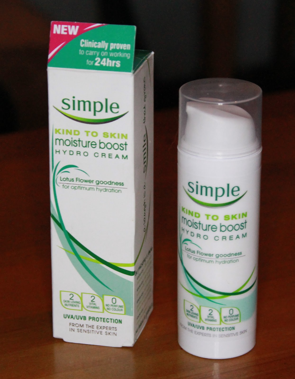 The Sleepy Jellyfish: Review - Simple Moisture Boost Hydro Cream