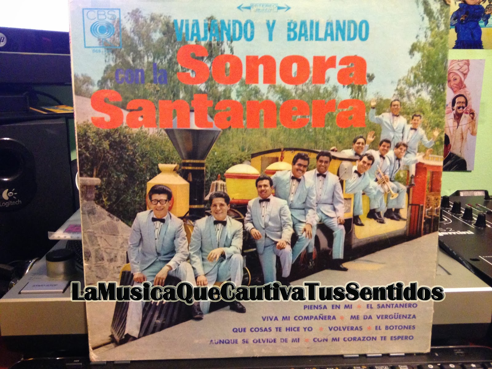 "LA MUSICA QUE CAUTIVA TUS SENTIDOS": LP.. LA SONORA SANTANERA ...