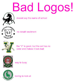 Amanda's Awesome Blog: bad logos
