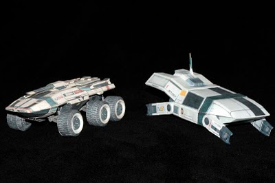 Mass Effect 2 - M35 Mako & Kodiak Papercraft | Papercraft Paradise ...