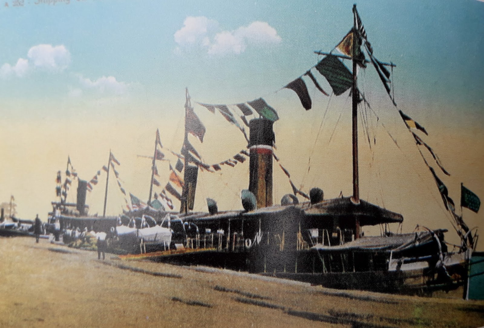 8 Vintage Postcards of Old Cebu