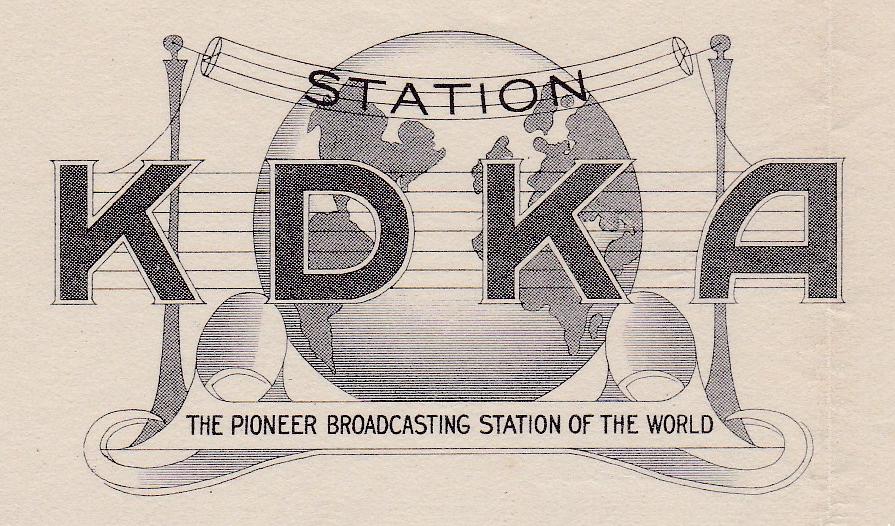 Vintage QSLs from the Golden Days of Radio : KDKA Pittsburgh (8XK ...